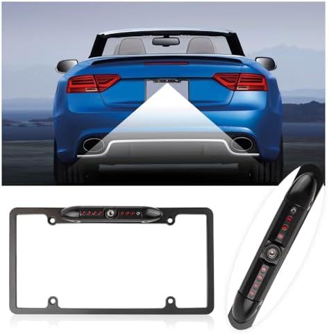 Amazon.com: 8-LED License Plate Backup Camera,HD Night Vision Back Up ...
