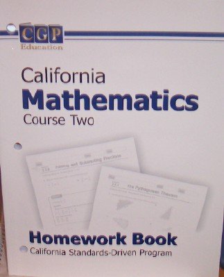 California Mathematics Course 2 Homework Book: CGP Education ...