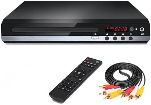 Amazon.com: Home DVD Player TV CD Player Compact DVD Player Supports ...
