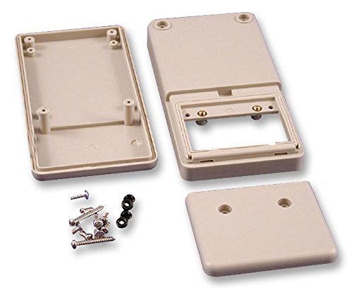 ENCLOSURE, HANDHELD, ABS, GREY, Plastic Enclosures, Boxes & Cases, Qty ...