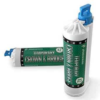 Amazon.co.jp: Dental Temporary Crown & Bridge 10:1 (Shade A2) Material ...