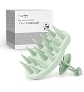 Amazon.com : Sndyi Silicone Scalp Massager Shampoo Brush, Hair Scrubber ...