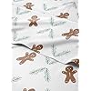 Amazon.com: Full Christmas Gingerbread Cookie Sheet Set - Holiday Xmas ...