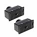 Amazon.com: TEAMWILL 2PCS Black Car Truck RV ATV Heat AC Air Exhaust ...
