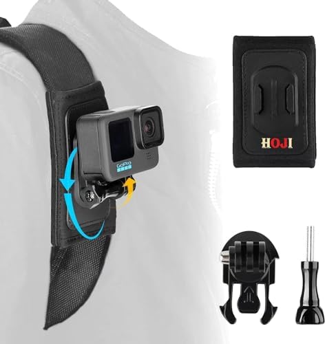 HOJI 360 Rotation Bag Backpack Shoulder Strap Mount with Adjustable Pad ...