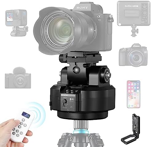 Soonpho M6 Auto Face Tracking Motorised Rotating Panoramic Tripod Head ...