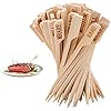 Amazon.com: 100pcs Steak Temperature Sticks, Meat Doneness Picks Wooden ...
