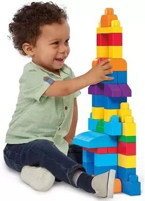 Buy Mega Jumbo Size Building Blocks With Wheels Smart Activity Fun ...