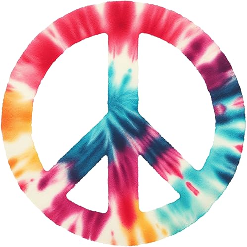 Amazon.com: Tie Dye Peace Sign, Peace Sign, Peace Symbol, Tie Dye ...