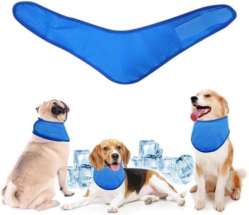 Dog Cooling Bandana, Breathable Pet Cooling Collar for dogs, Instant ...