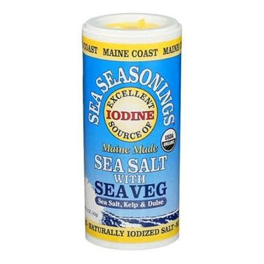 Amazon.com : Sea Salt with Sea Veg 1.5 oz Shaker - Sea Seasonings ...