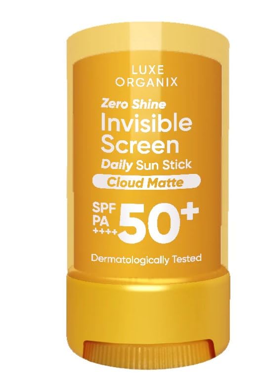 Buy Luxe Organix Zero Shine Invisible Screen Daily Sun Stick SPF50+ PA ...