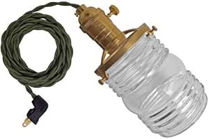 THE BEAVER LAMP w/Green Cord - Ceiling Pendant Fixtures - Amazon.com