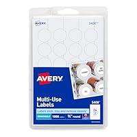 Avery Removable Print or Write Labels for Laser and Inkjet Printers, 0. ...
