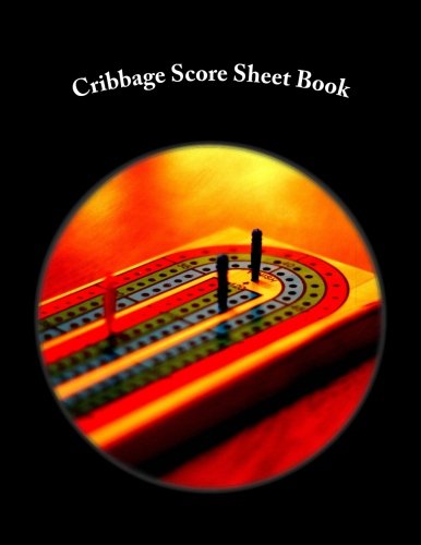 Amazon.co.jp: Cribbage Score Sheet Book: 100 Pages (50 sheets) : 本