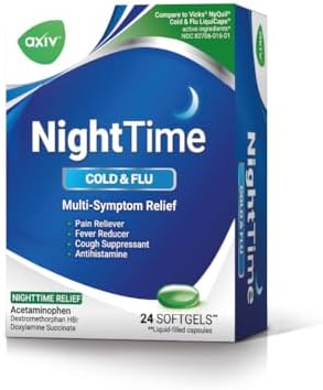 Amazon.com: Puregen Labs Daytime and Nighttime Combo Pack, Cold and Flu ...