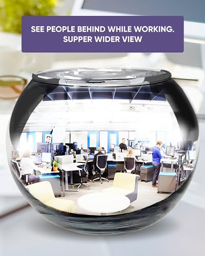 Snapklik.com : Skywin Convex Mirror Vase Silver Cubicle Decorations - 8 ...