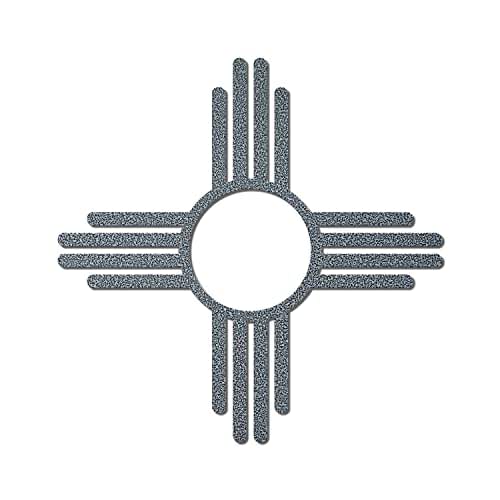 Amazon.com: Zia Sun Metal Powder Coated Sign : Home & Kitchen