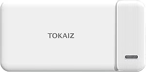 Amazon | TOKAIZ モバイルバッテリー 薄い 電池 10000mAh 大容量 軽量 USB 2ポート Typc-C USB コンパクト pse認証済み TMB-008 | モバイル ...