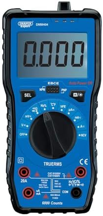 Draper Digital Multimeter | Voltage Tester | LCD Screen Current Meter ...