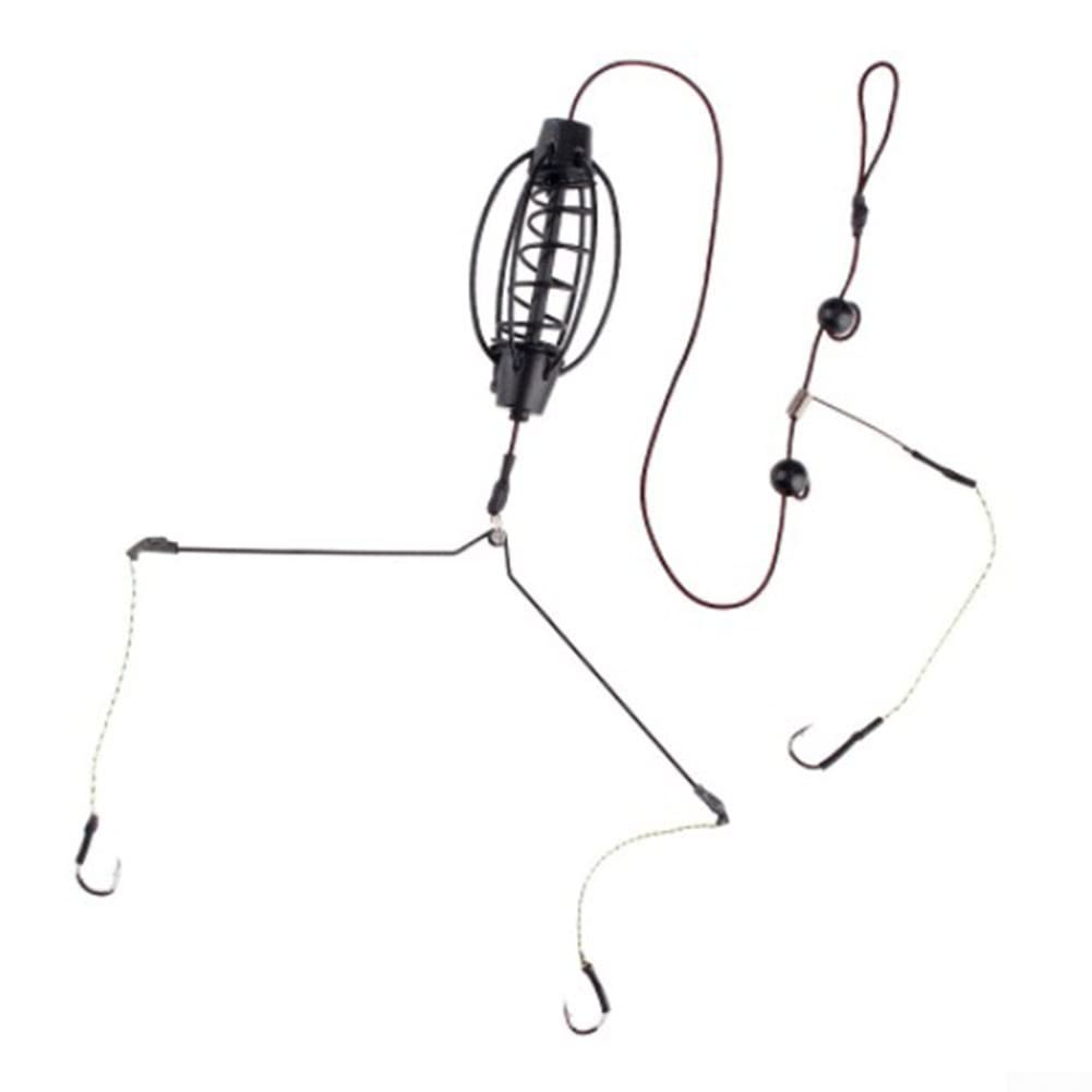 Fishing Sinkers Weights Carp Fishing Feeder Baits Cage - Spring Fish ...