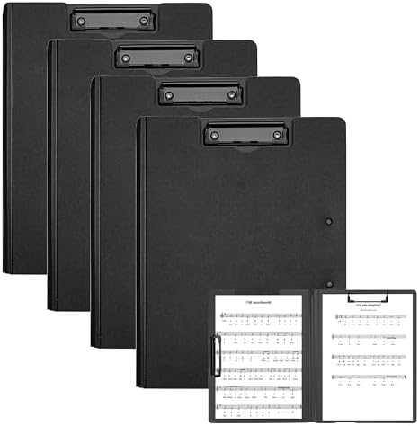 URbantin A4 Clipboard Folder,A4 Foldable Clipboards with Pocket,10 Pack ...