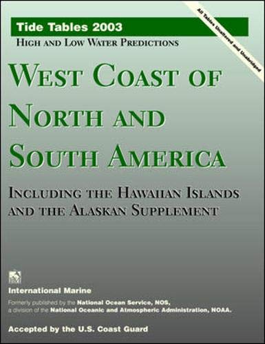 Tide Tables 2003 : West Coast of North and South America, Including the ...