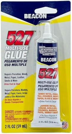 Amazon.com: BEACON Quick Grip Permanent Adhesive - Fast-Drying, Crystal ...