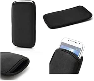 DFV mobile Neoprene Waterproof Slim Carry Bag Soft Pouch Case Cover for DEXP IXION EL150 Charger ...