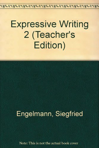 Buy Expressive Writing 2 (Teacher's Edition) Book Online at Low Prices ...