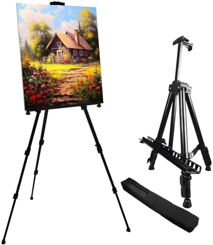 Amazon.com: Art Painting Display Easel Stand - Portable Adjustable ...