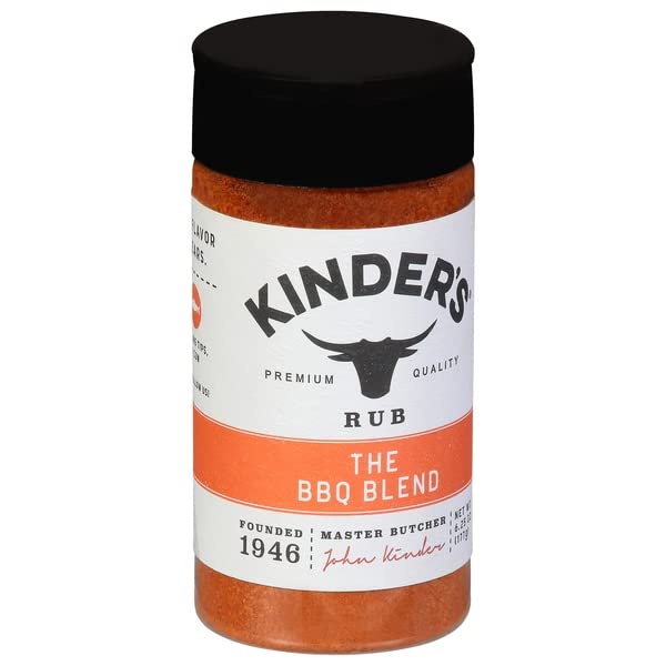 Amazon.com : Kinder's, Rub The BBQ Blend, 6.25 Ounce : Grocery ...