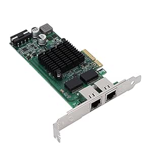 Gigabit Network Card, PCIE X4 Rj45 10/100/1000Mbps Gigabit Dual Port ...