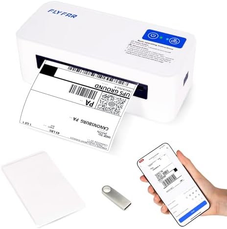Amazon.com : Mvgges Bluetooth Thermal Shipping Label Printer（No WiFi ...