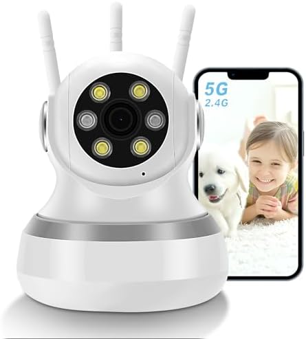 Littleelf Camera Surveillance Interieur, 2K Pet Cameras with Phone App ...