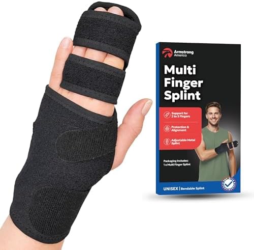 Amazon.com: Trigger Finger Splint Finger Brace | Middle Finger Splint ...