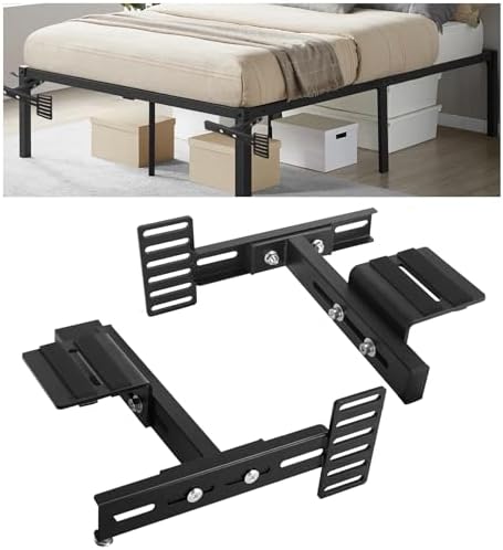 Amazon.com: Adjustable Bed Headboard Brackets Kit - Heavy Duty ...