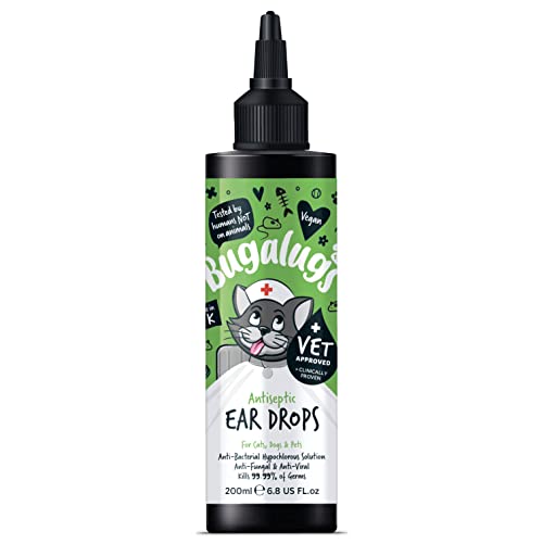 BUGALUGS Cat Ear Drops treatment provides relief for yeast infection ...