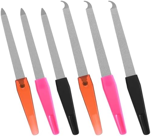 Amazon.com : 6 PCS Diamond Deb Nail File, Metal Nail File with Sharp ...