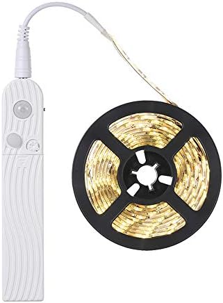 GQL Motion Sensor LED Strip Lights - PIR IP65 Waterproof, 5V Battery or ...