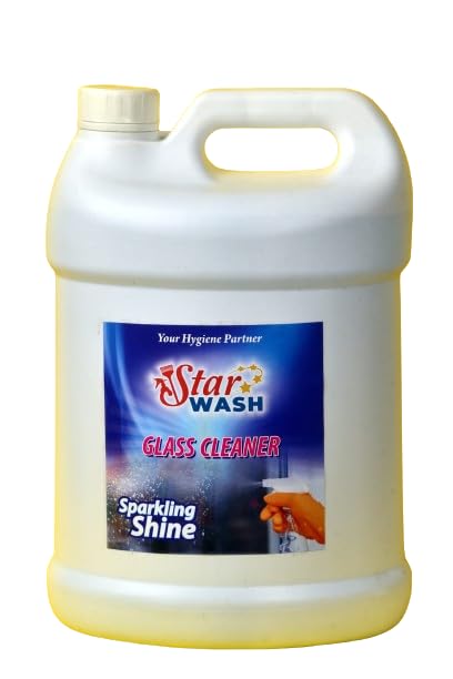Star Wash Advanced Glass Cleaner,Glass cleaner,Liquid 5 litre for Car ...