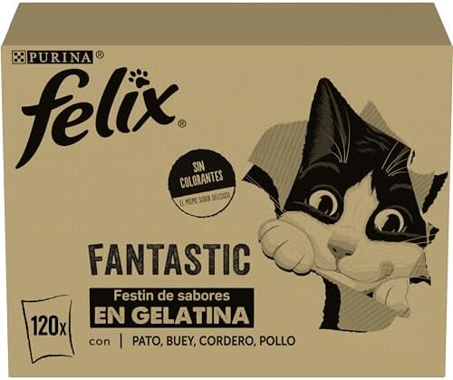 Purina Felix Sensations Comida Húmeda para Gato Adulto Pack Surtido ...