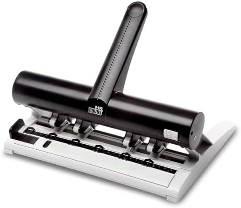 Novus Zeitplaner-Locher B 430 Mehrfachlocher, metall, variabel, 4 ...