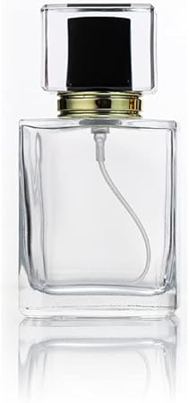 Amazon.com: Enslz Refillable Glass Perfume Bottles - 50ml/1.7oz, Empty ...