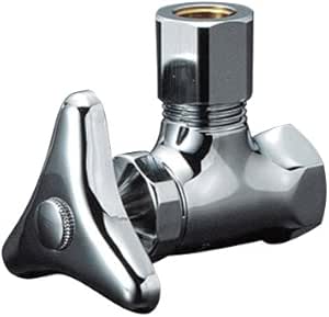 Amazon | ケーブイケー KVK アングル形止水栓 【K6-P5NB】 | 止水栓・バルブ