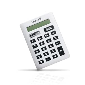 LitezAll Jumbo Calculator | Large Calculator with Easy to Read Display ...