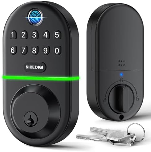 Keyless Entry Door Lock - Fingerprint Door Locks with Keypad ...