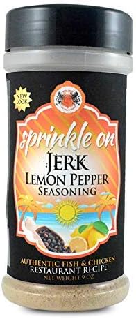Amazon.com : Sprinkle On Lemon Pepper Seasoning, 9-Ounce Bottle ...