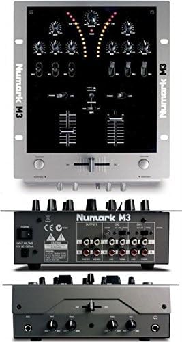 Amazon.com: Numark M3 | 2-Channel Scratch Mixer with Three-Band EQs and ...
