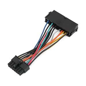 GGZZ 24pin to 14pin Adapter Power Cable, 18AWG 24 Pin to 14 Pin ...